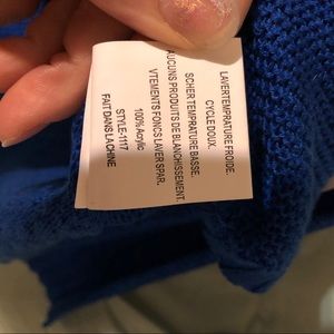 N Touch | Sweaters | N Touch Blue Sweater Nwt | Poshmark